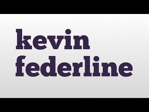 kevin federline meaning and pronunciation