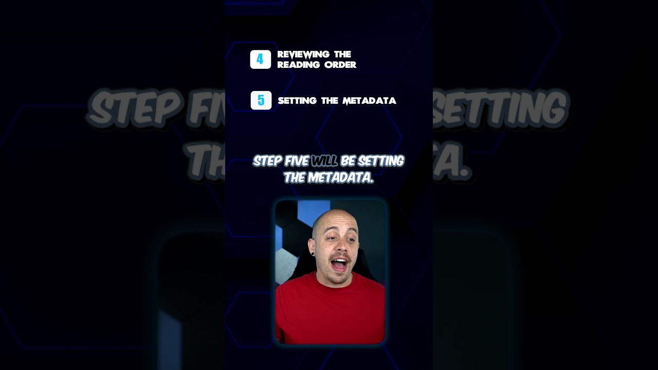 The Accessibility Guy Method: 7 Steps to PDF Accessibility