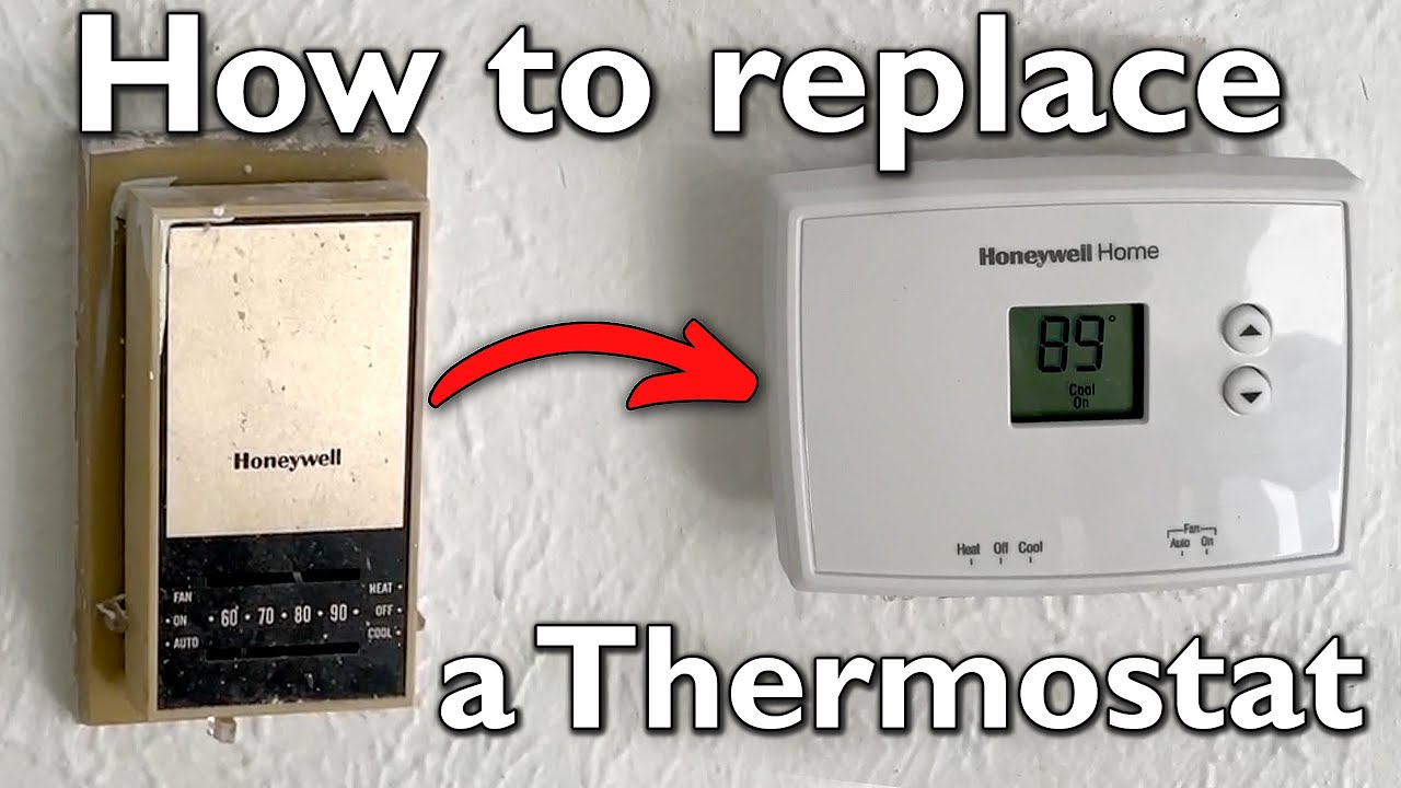How To Replace An Old Thermostat With a New One