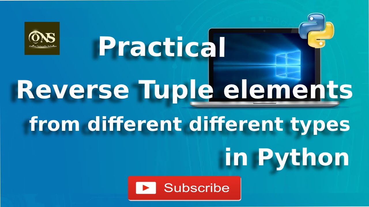 How to Reverse Tuple elements from different different type  in Python ?