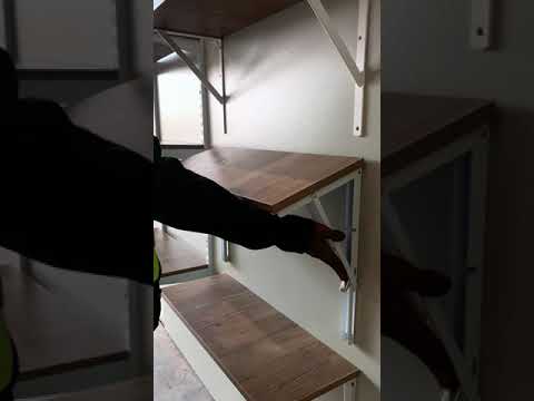 Folding Shelf Brackets #homeimprovement