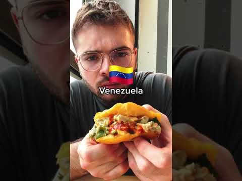 Trying Venezuelan Street Food (Arepas)