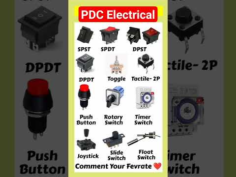types of electrical switches