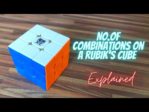 43,252,003,274,489,856,000 | No.Of combinations in a Rubik's cube explained...
