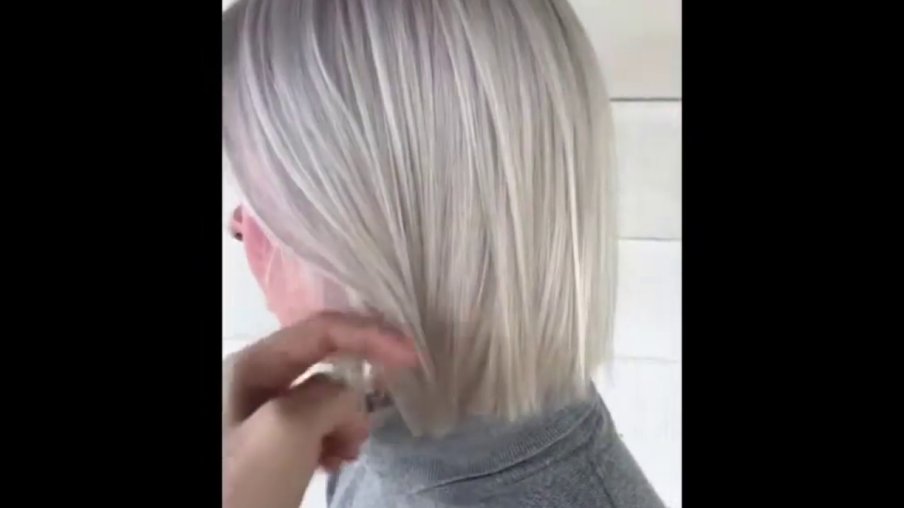 PLATINUM BLONDE BOB