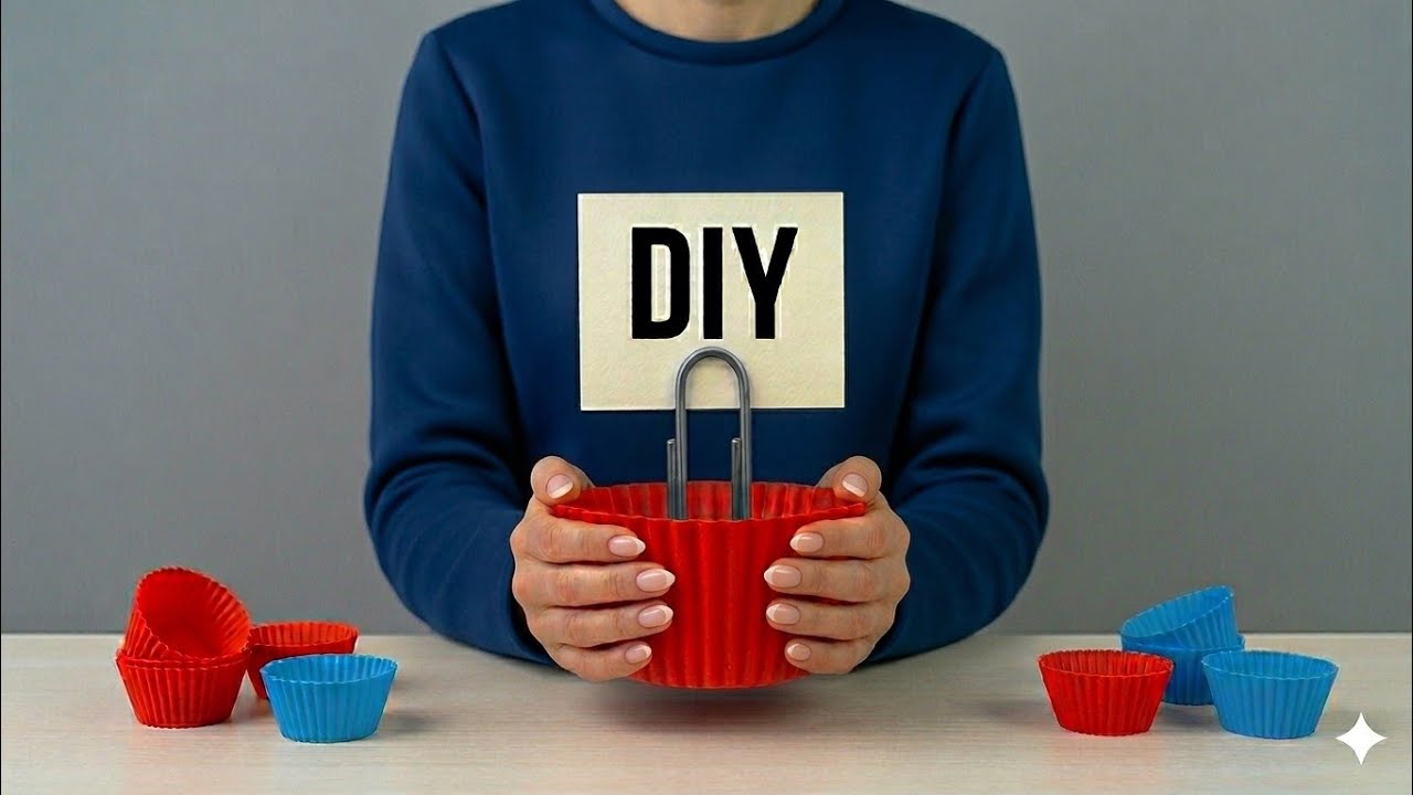 FANTASTISK DEKORATIONSIDÉ MED SILIKONE KAGEFORME. Gør-det-selv!