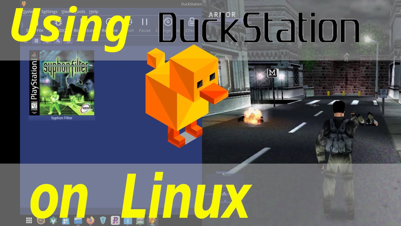 Using DuckStation - PS1 Emulator- on Linux
