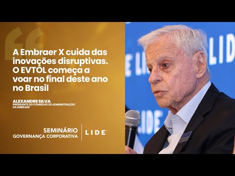 Conheça o Evtol, o carro voador da Embraer | Seminårio LIDE Governança Corporativa