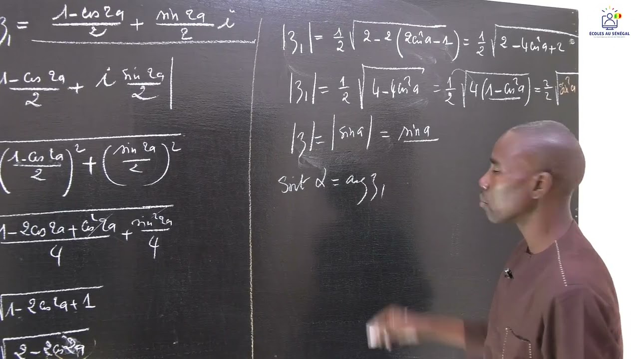 Exercises - Terminale S2 - Mathematics: Complex Numbers / Sequence 1 / M. Boye