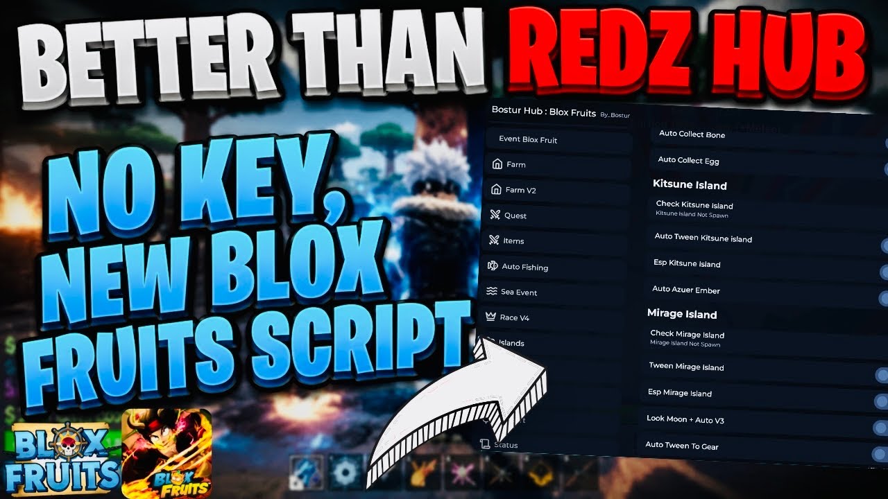 [NO KEY] BLOX FRUITS SCRIPT | BETTER THAN REDZ HUB | AUTO FARM + UPDATE 31 + Delta Executor (Roblox)