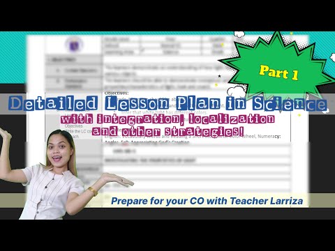 Detailed Lesson Plan in Science: How to get a perfect score in CO for Teacher I-III? | DepEd Matatag