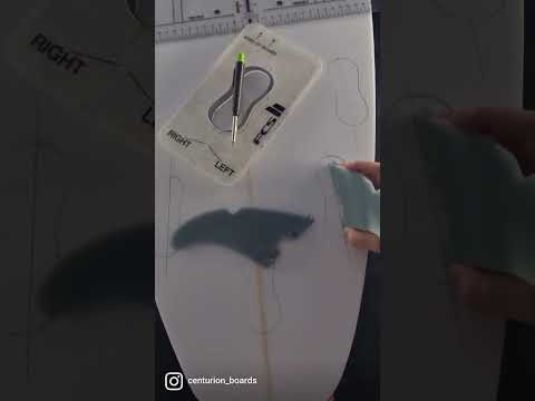Surfboard Shaping: How to use a Pro Square. How to use a Shapers Square: Surfboard design.