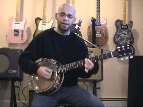 Gold Tone Banjitar / guitjo / 6-string banjo W/ pickup & | Reverb