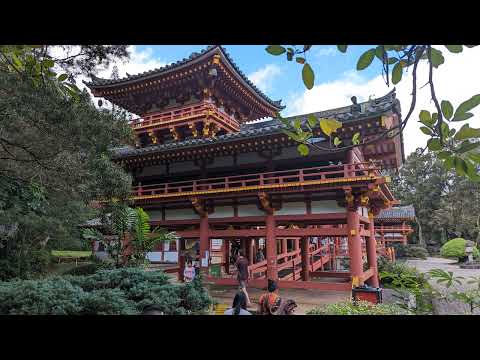 Byodo In Temple Hawaii is a replica, of the 1000-year-old Buddhist temple at Uji in Japan