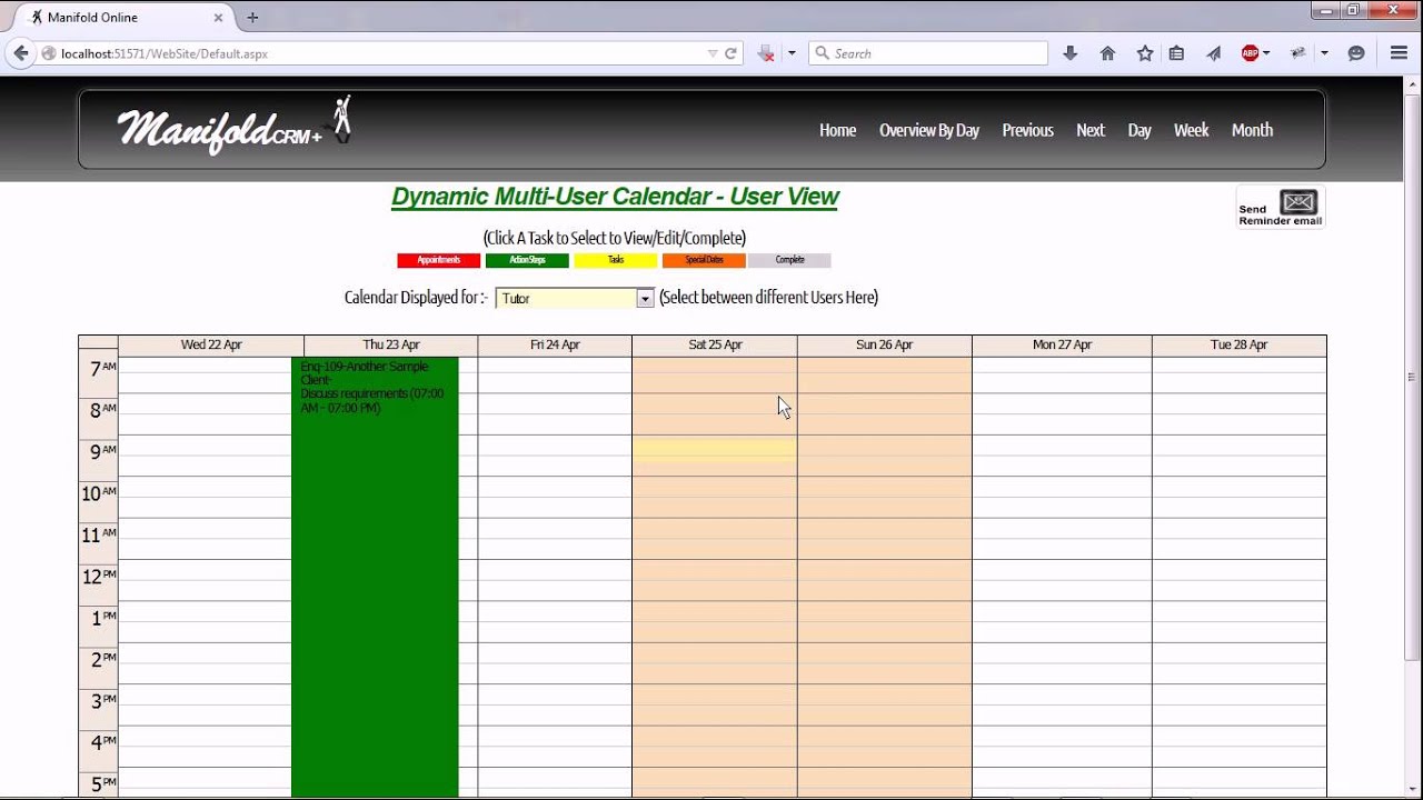 Manifold CRM Basic - Overview Tutorial