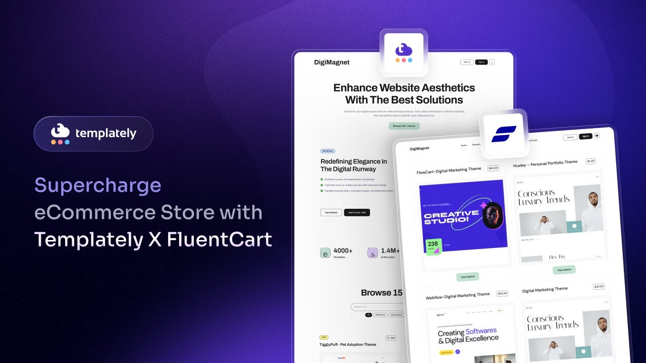 Set Up WordPress Digital Store in Minutes with DigiMagnet & FluentCart