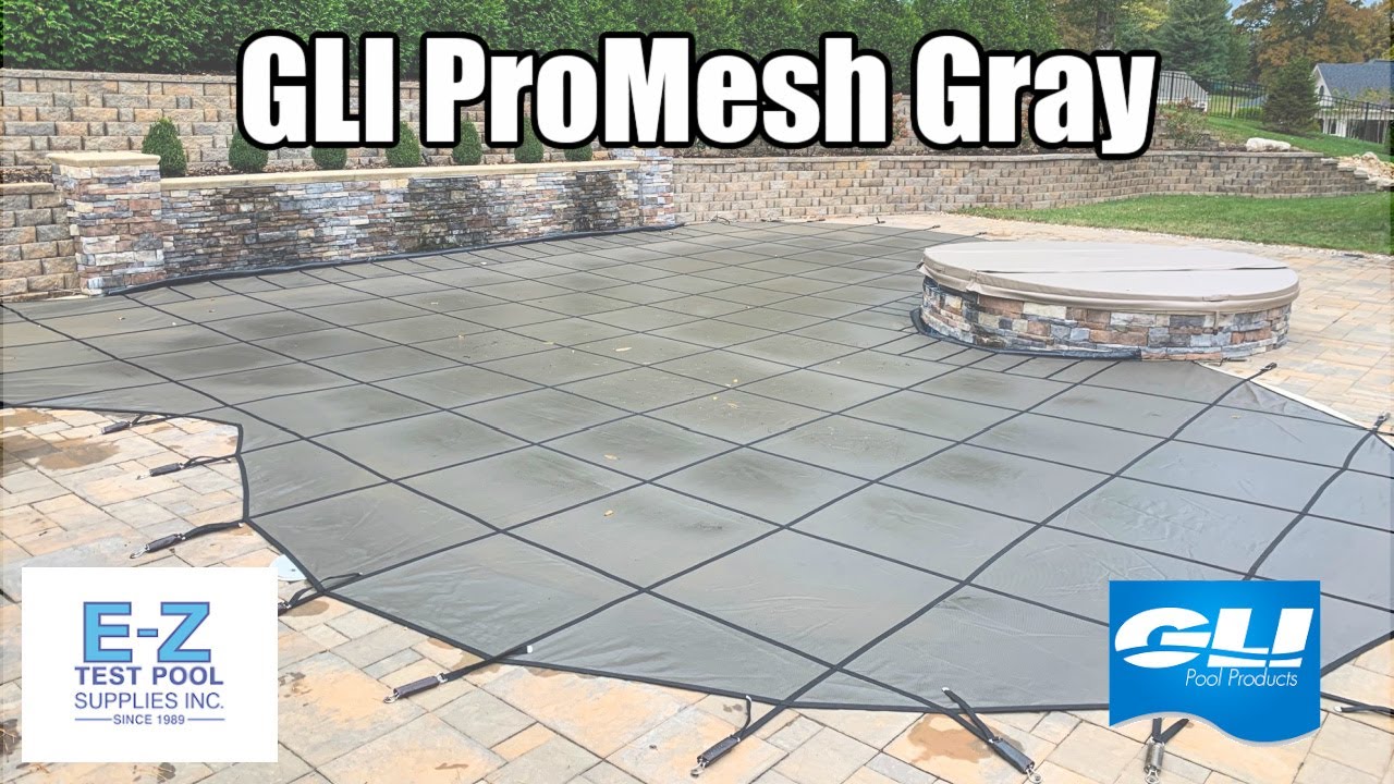 GLI ProMesh Winter Safety Covers - Gray