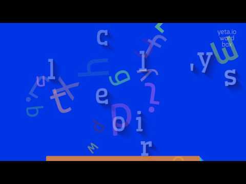 How to say "colliery's"! (High Quality Voices)