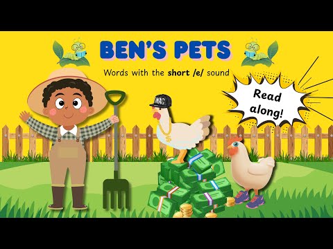 “Learn to Read: Short E Story | Easy Phonics for Kids”