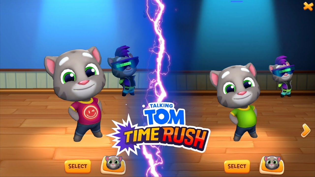 Talking Tom Time Rush 2016 vs Talking Tom Time Rush 2025 - Android iOSs
