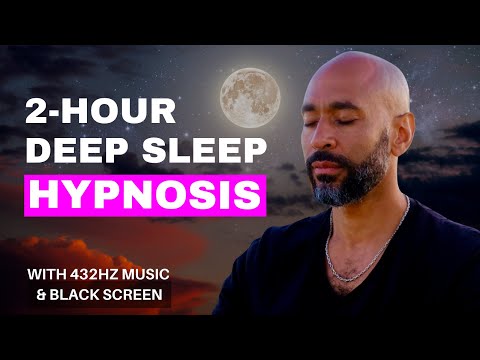 Deep Sleep Hypnosis, Guided Sleep Meditation | 432Hz Music Background