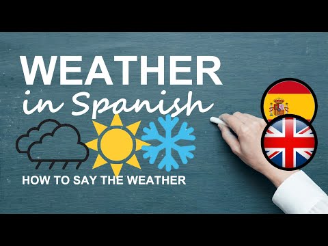 How to Say: Weather in Spanish