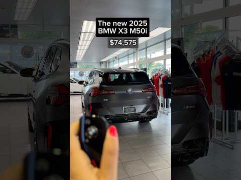 THE NEW 2025 BMW X3 M50i #bmw #shorts