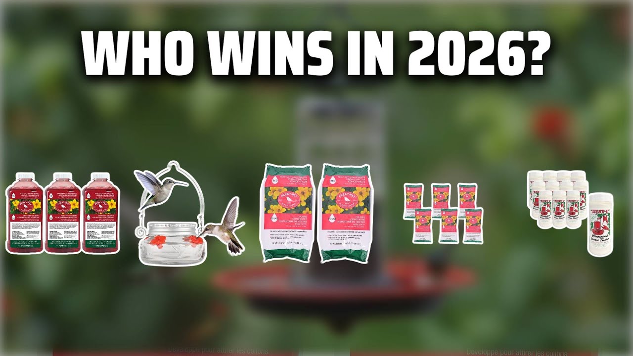 The Top 5 Best Perky Pet Hummingbird Nectar in 2026 - Must Watch Before Buying!