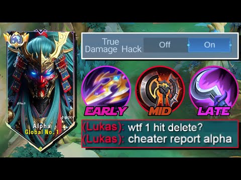 NEW META GLOBAL ALPHA BEST BUILD GUIDE TO RANK UP FASTER IN 2025!! (must try hack build πππ)