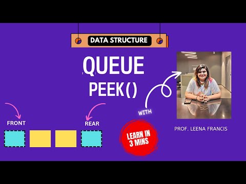 Queue peek()|3 min revision|How to implement in programming|Coding Daily