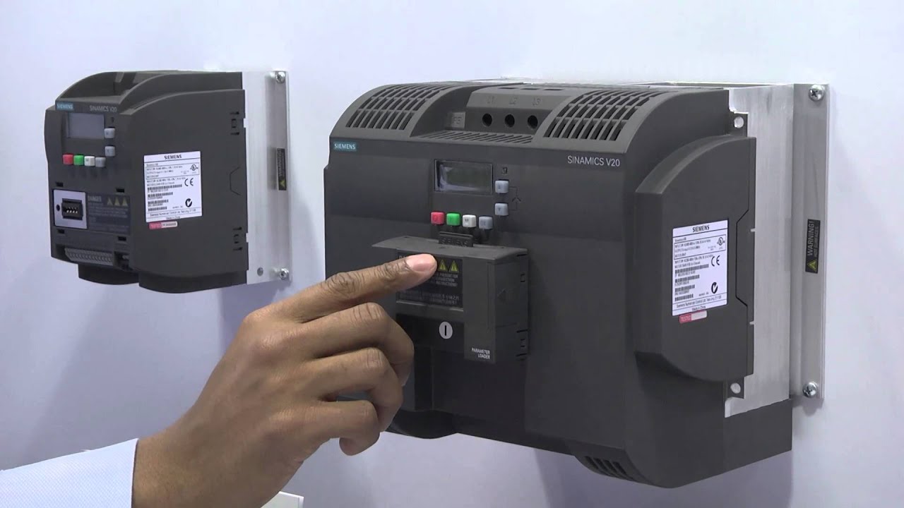 Overview of Siemens SINAMICS V20 Drive