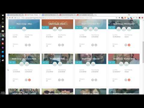 Customizing Your Group Page in Planning Center