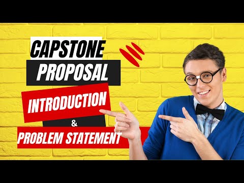 Capstone Proposal Introduction & Problem Statement Pro-tips
