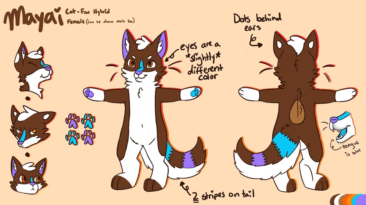 Mayai's Reference Sheet~Speedpaint 1