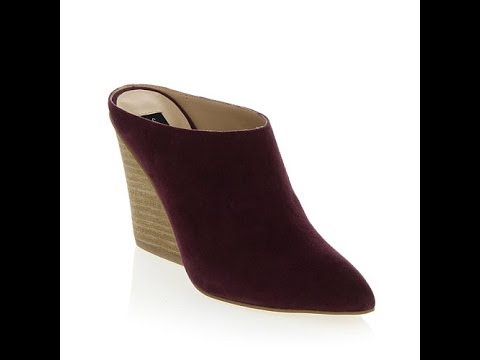 Steven by Steve Madden "Merciie" SlipOn Suede Dress Mule