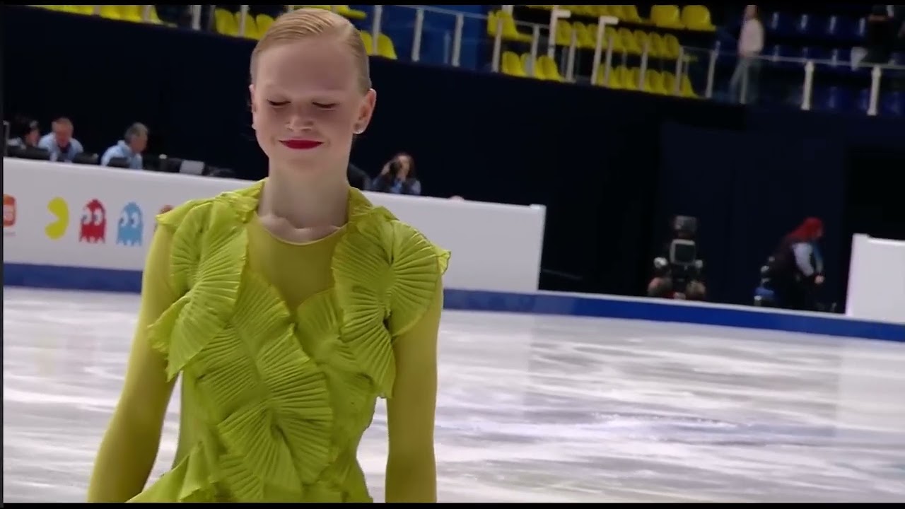 Eva Lotta Kiibus- 2019 Junior World Figure Skating Championships- short program 