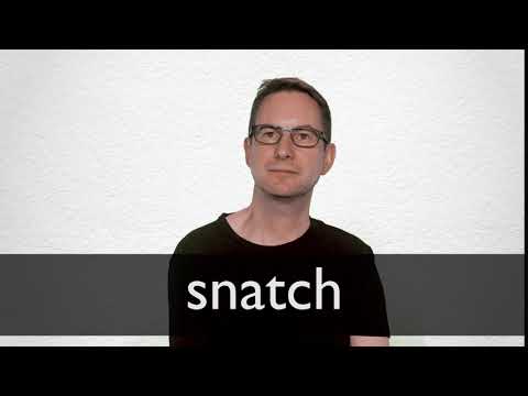 SNATCH definition in American English | Collins English Dictionary