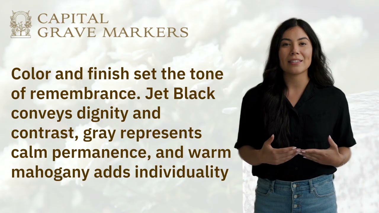 Granite Headstone Options | Create a Lasting Memorial with Capital Grave Markers