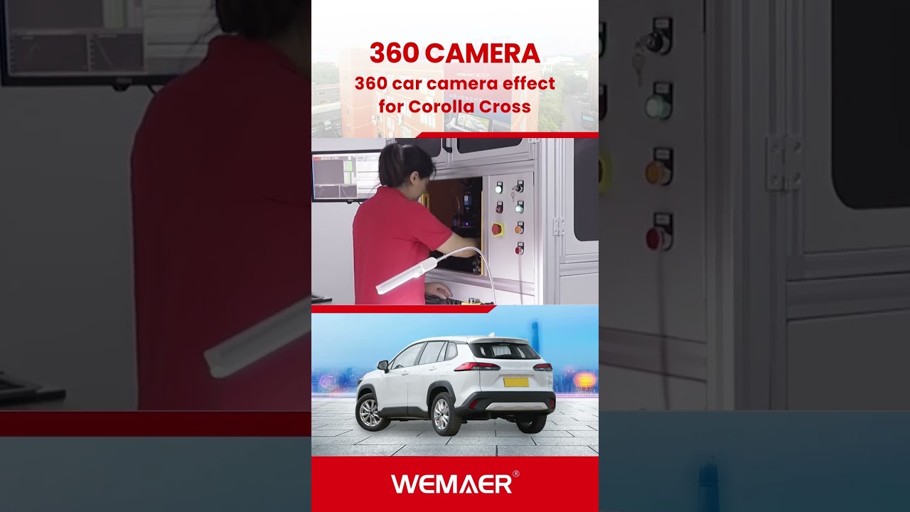🚗✨ Discover the ultimate #DrivingSafety  with #WEMAER  360-degree #carcamera