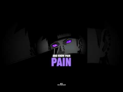 Feel Pain Accept Pain And Know Pain 🍁✨ | Naruto characters quotes #pain #naruto #animequotes