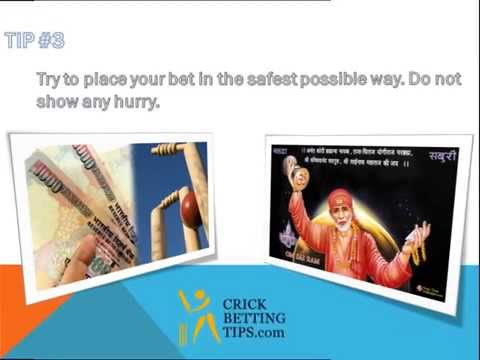 The Online cricket Betting Tips free India