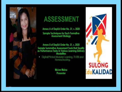 FORMATIVE ASSESSMENT STRATEGIES AND ASSESSMENT TOOLS FOR PERFORMANCE TASKS