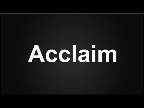 Acclaim Meaning in Urdu, How to Say Acclaim in English, Acclaim Meaning in Hindi