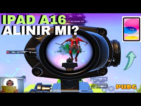 İPAD 11 NESİL (A16) ALINIR MI? FPS VE GAMEPLAY TESTİ | PUBG MOBILE