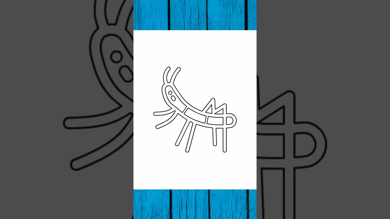 stick insect #cutedrawing #cutedoodles #cutepets #petdrawing