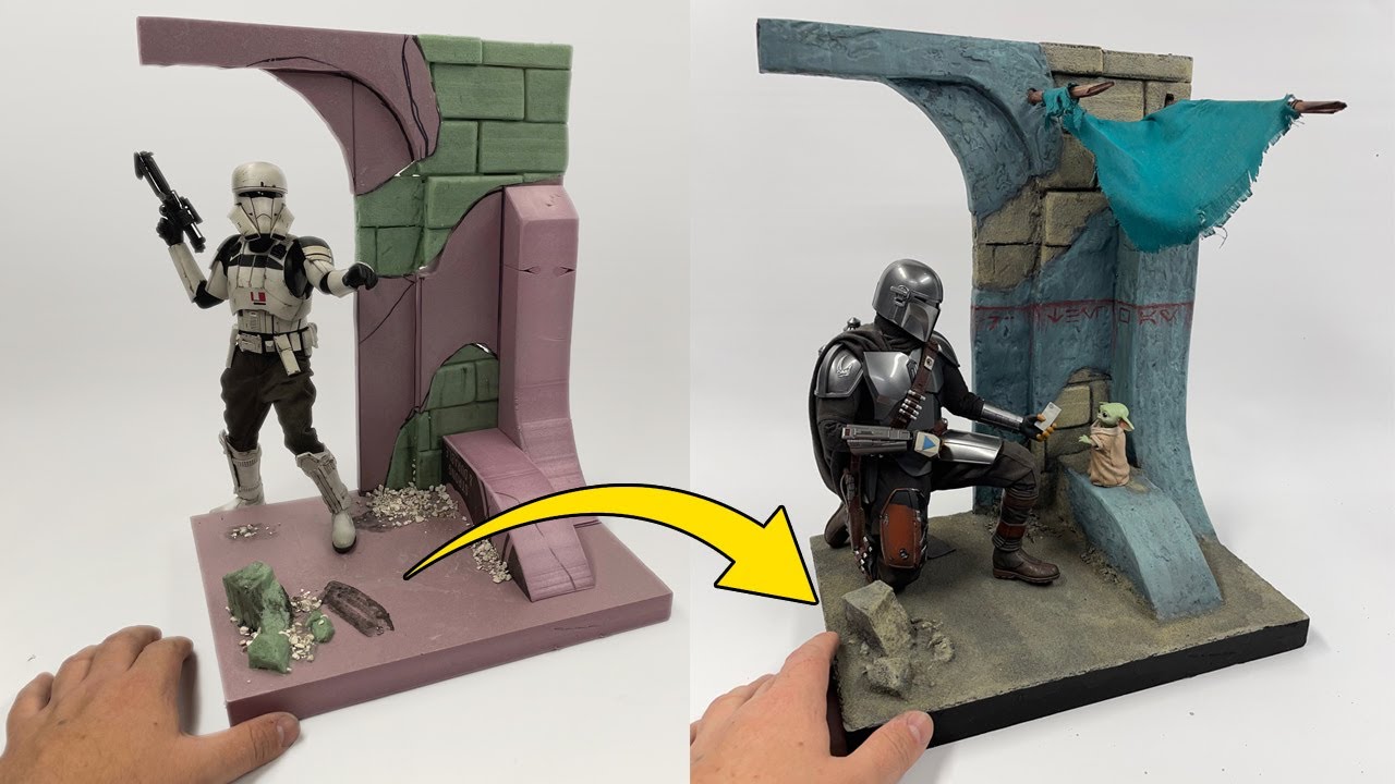 How to Add Texture to a Diorama | SAND