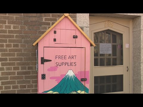 Free art pantry is Positively Fort Wayne
