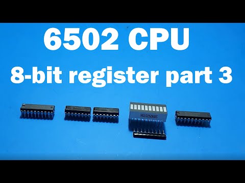 Y-Register for DIY 6502 CPU from TTL chips