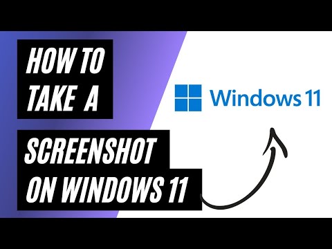 How To Take a Screenshot on a Windows 11 Computer