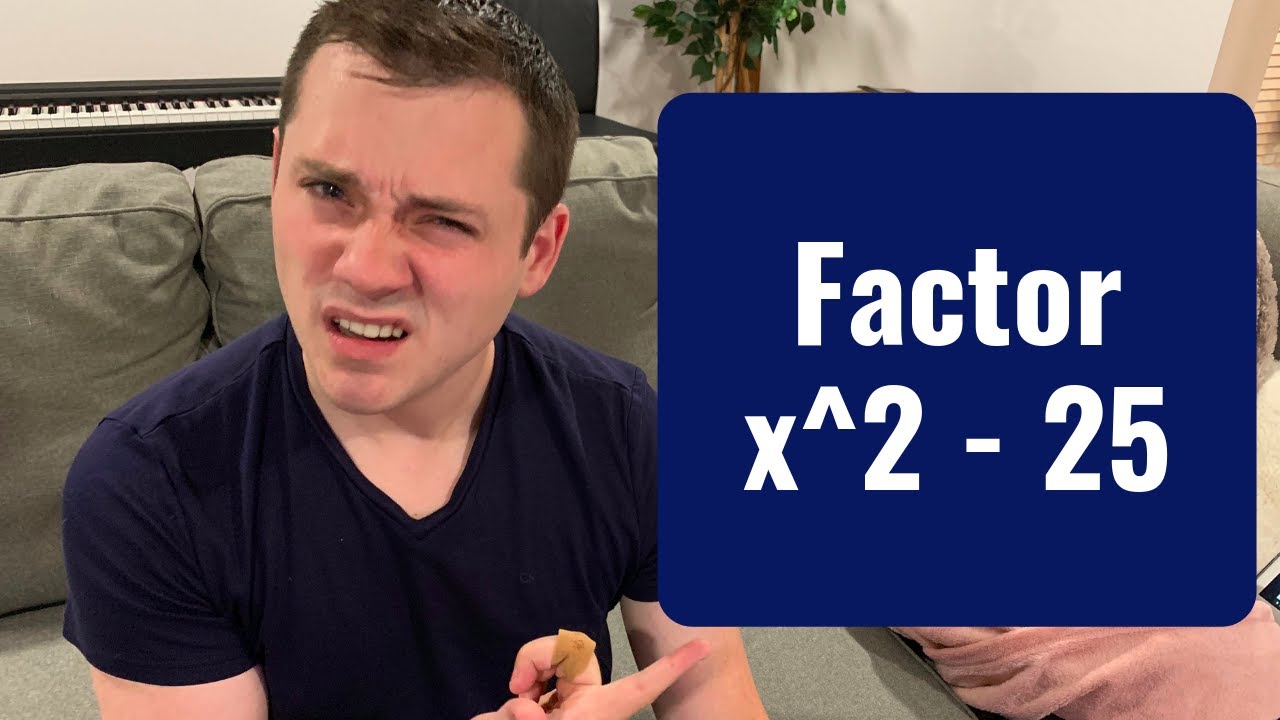 Factor x^2 - 25